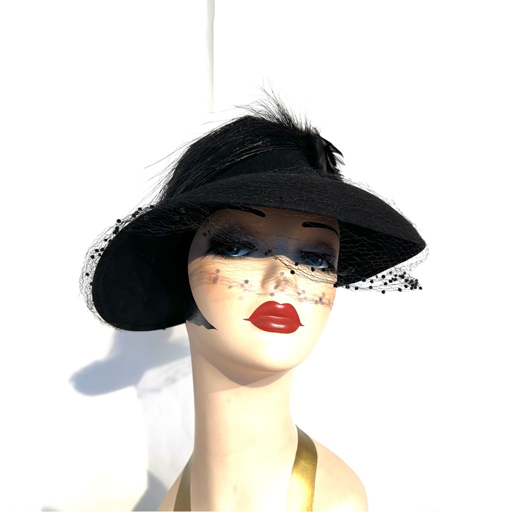 Vintage Berta Osterling Malmo 40s 50s Hat - Gem